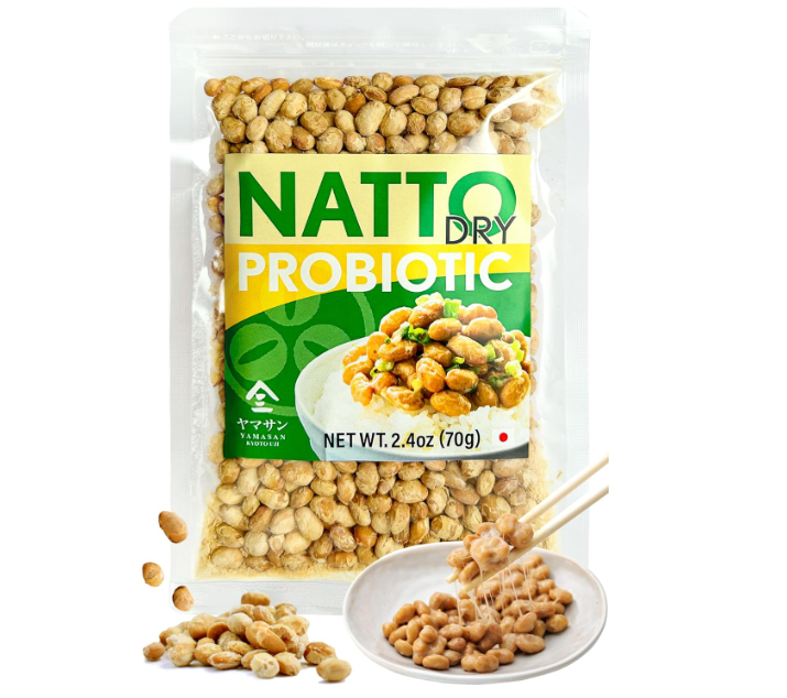 Japanese Freeze-Dried Natto Beans, Fermented Soybean - Yamasan Co., Ltd.